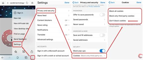 How To Disable Or Enable Cookies On Edge