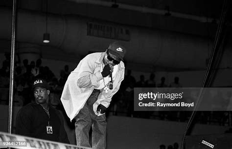 Rapper Eazy E From N W A Performs During The Straight Outta News