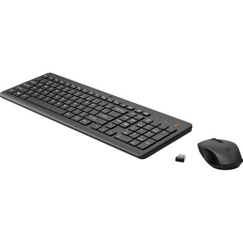 Hp 330 Wireless Mouse And Keyboard Combo Full Size Uk Layout 2 4ghz