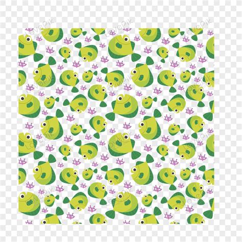 수족관 물고기 원활한 패턴 디자인 Png 일러스트 무료 다운로드 Lovepik