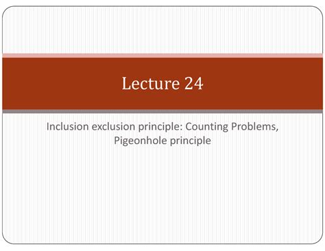 Sp22 Lecture 24 Discrete Stucture Lecture No 24 Lecture 24