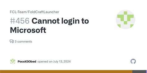 Cannot Login To Microsoft Issue FCL Team FoldCraftLauncher GitHub