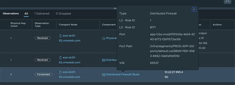 Nsx Live Traffic Analysis Yo Go Virtual