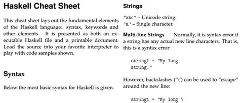 25 Useful Cheat Sheets Of Popular Programming Language