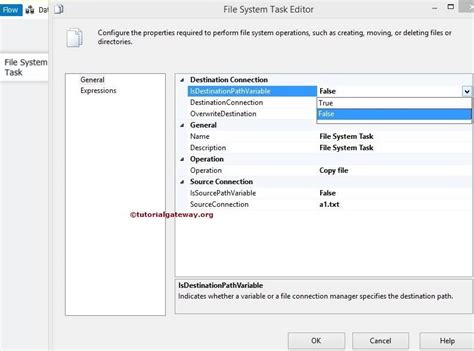 File System Task In SSIS