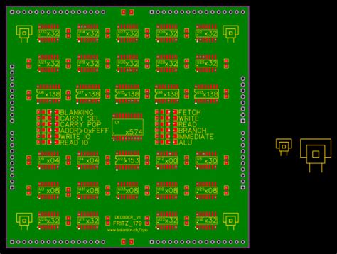 Homemade Cpu Decoder Easyeda Open Source Hardware Lab