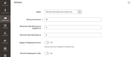 Create Magento 2 Cart Price Rules Create Coupons