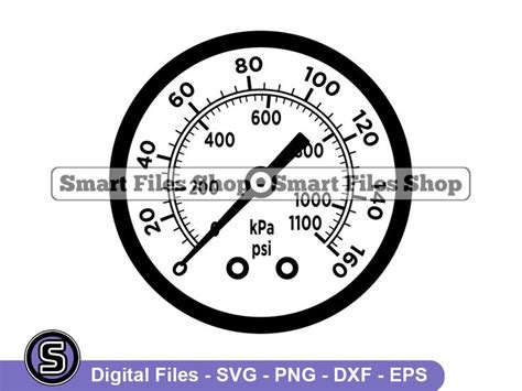 pressure gauge svg pressure gauge dxf pressure gauge png pressure