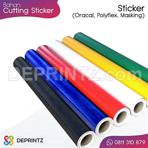 Jual Bahan Sticker Polyflex Masking Harga Murah Untuk Mesin Cutting Sticker Dan Plotter