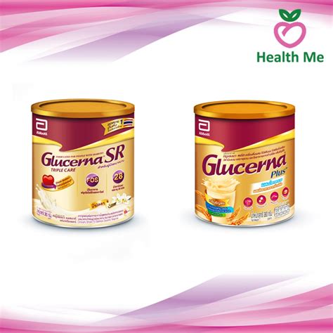 Glucerna Sr Plus 380 G กลูเซอนา เอสอาร์ พลัส ขนาด 380 กรัม