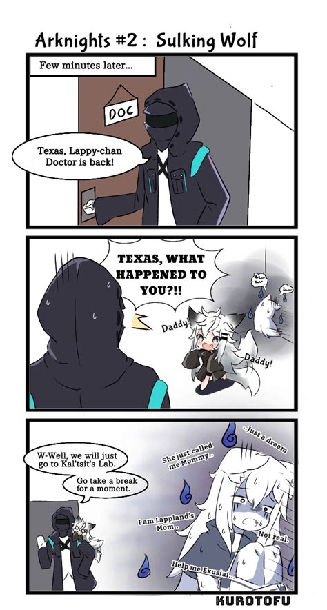 Doctor Texas And Lappland Arknights Drawn By Kurotofu Danbooru