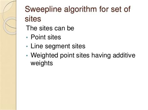 A Sweepline Algorithm For Voronoi Diagrams