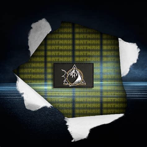 Batman Caped Crusader Patch Batman Caped Crusader Patch