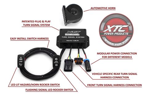 Universal Plug And Play Turn Signal Kit With Lights Xtc Power Products