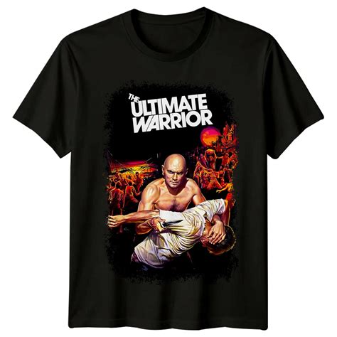 Rare The Ultimate Warrior 1975 Movie Poster Inspired T Shirt Retro