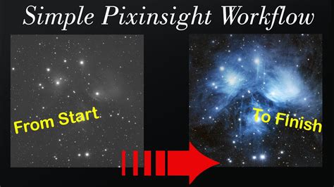 Simple Pixinsight And Photoshop Workflow RenoAstro Tutorials YouTube