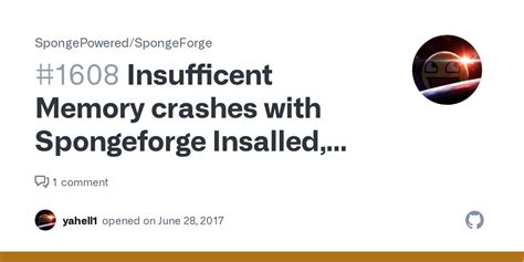 Insufficent Memory Crashes With Spongeforge Insalled Pixelmon 511 · Issue 1608