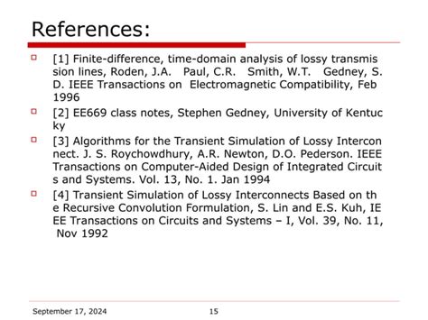 Transmission Line Modelling And Analysis Ppt Physics Science