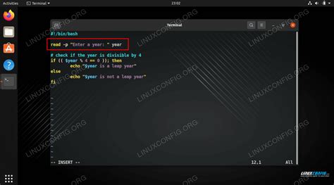 bash 脚本：从命令行读取输入