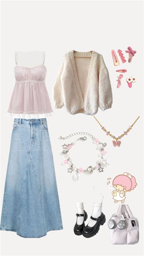 Shoujo Inspo Outfit Fashion Outfits Japanese Outfits Casual Style Outfits