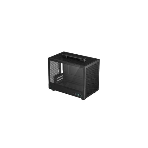 Deepcool Ch160 Ultra Portable Mini Itx Case Black White Shopee