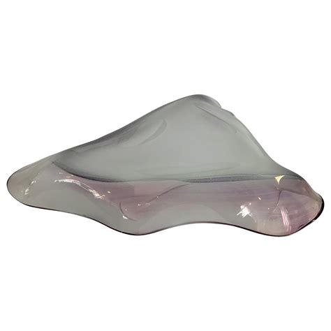 Contemporary Modern Memphis Abstract Art Glass Sculpture Signed Laurel Fyfe For Sale At 1stdibs