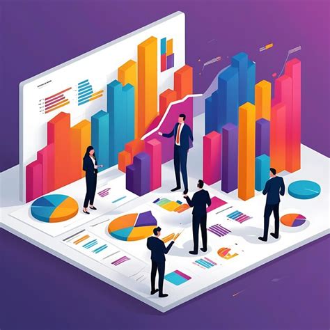 Participants Analyzing Sales Data Premium Ai Generated Image