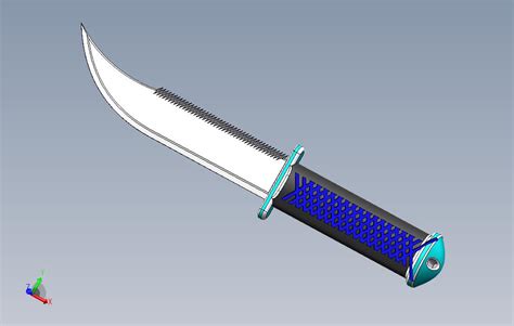 冷兵器 军用器械 SOLIDWORKS 免费图纸 模型下载 懒石网