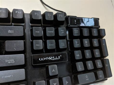 Gaming Keyboard Computers And Tech Parts And Accessories Computer Keyboard On Carousell