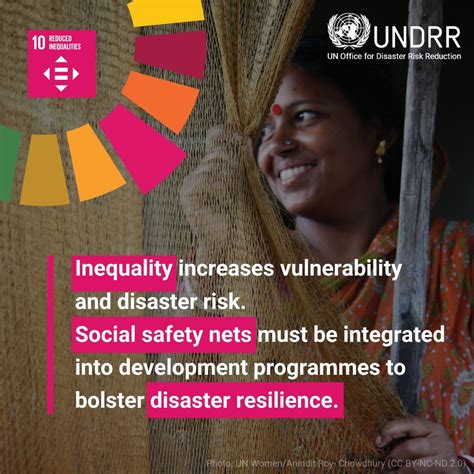 United Nations Office For Disaster Risk Reduction Undrr On Linkedin Sdg10 Drr