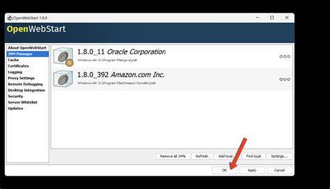 Accessing Java Kvm Consoles With Amazon Coretto 8 Using Openwebstart Knowledgebase
