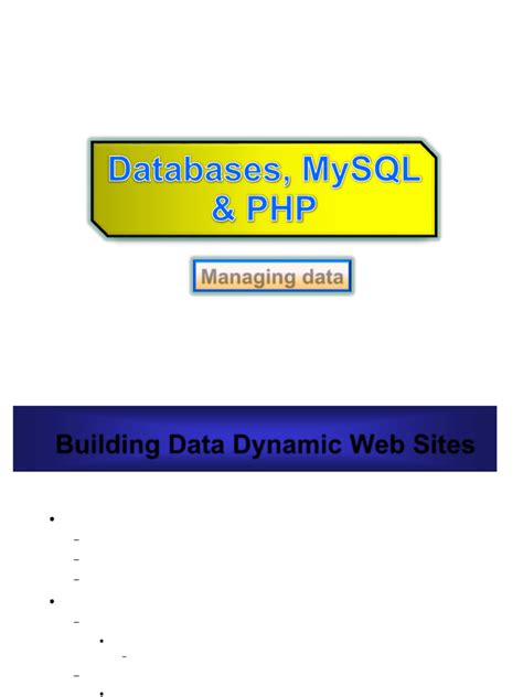 7 Db Part 1 Creating Mysql Database And Tables Pdf Networking Internet And Web