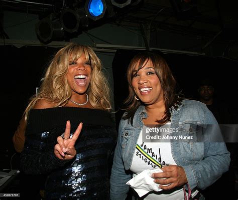 Wendy Williams And Kym Whitley During Alize Live Presents Wendy News