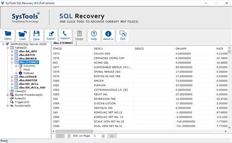 Sql Repair Tool For Corrupt Mdf Ndf Database Recovery Free Demo