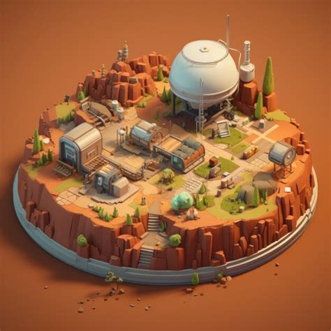 Premium Photo Isometric Farming
