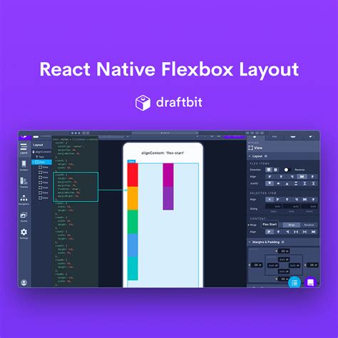 The Complete Guide To React Native Flexbox Layout Using Draftbits Visual Builder Draftbit