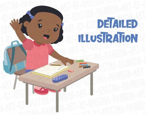School Desk Clip Art