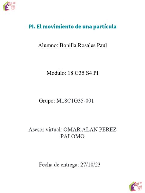 Proyecto Integrador Modulo 18 Pdf