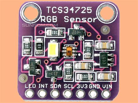 Tcs34725 Color Sensor Pinout Datasheet Equivalent 52 Off