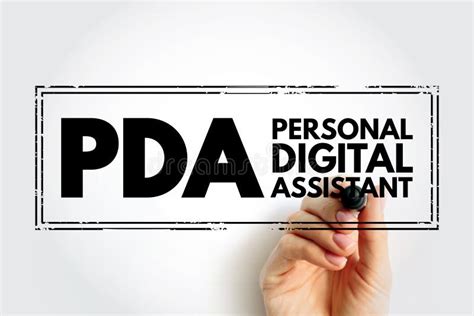 Pda Personal Digital Assistant Variety Mobile Device Which Functions