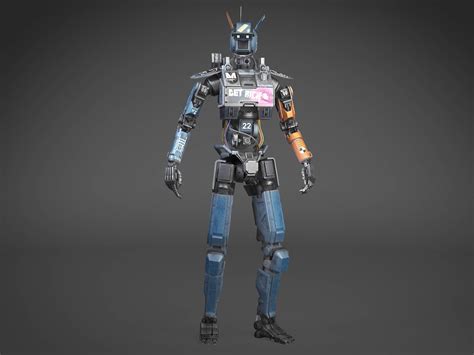 Chappie Robot 3d Model By Squir