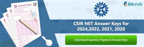 CSIR NET 2024 Provisional Answer Key Out Download PDF Now