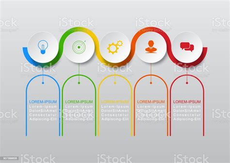 Infographic 디자인 벡터 비즈니스 개념 단계 또는 프로세스 웹 디자인 연례 보고서 다이어그램 워크플로 레이아웃에 사용