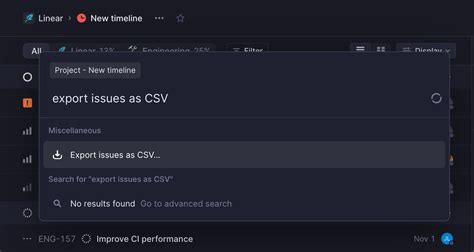 Exporting Data Linear Docs