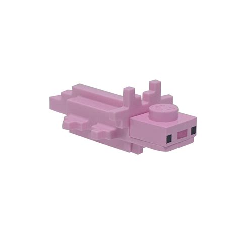 Buy Lego Minecraft Axolotl Pixelated Pink Choose A Brick Choose