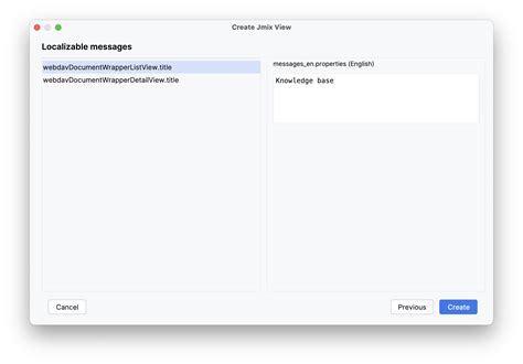1 Creating Knowledge Base With Webdav Documents Jmix Documentation