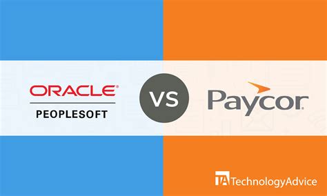 Peoplesoft Vs Paycor Hr Technologyadvice