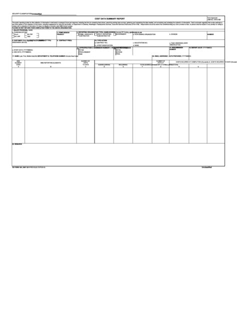 Dd Form 1921 Printable Form 2025