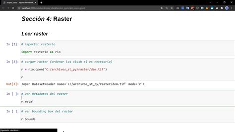 leer raster en python usando rasterio y jupyter notebook youtube