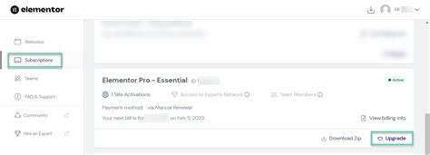 Can I Upgrade Change My License After I Have Already Purchased One Elementor